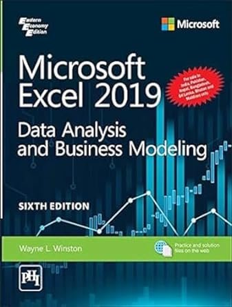 Read Microsoft Excel 2019 Data Analysis by Wayne L. Winston | Best Deal
